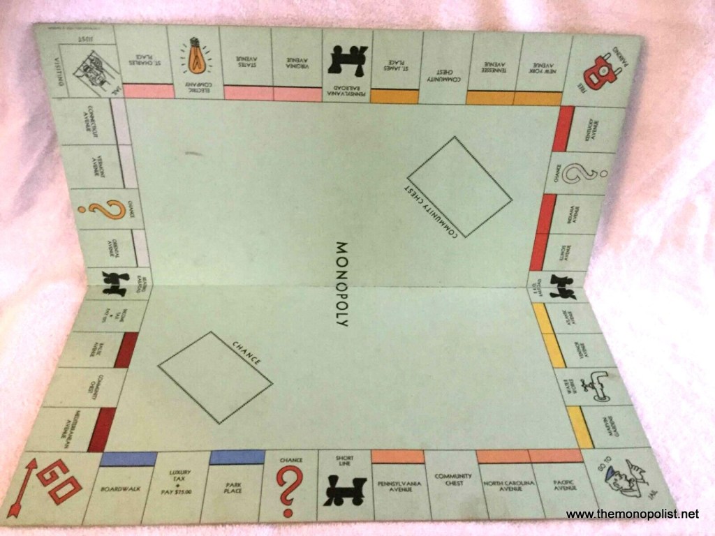 Late 1933 Darrow Large White Box Set | THE MONOPOLIST