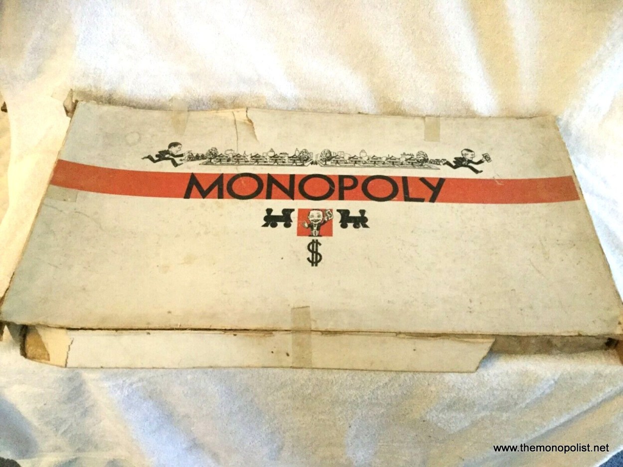 Late 1933 Darrow Large White Box Set | THE MONOPOLIST